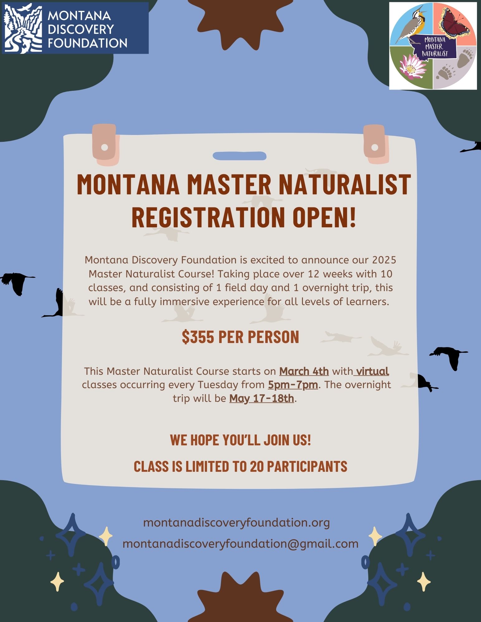 Central Montana Master Naturalist – Montana Discovery Foundation